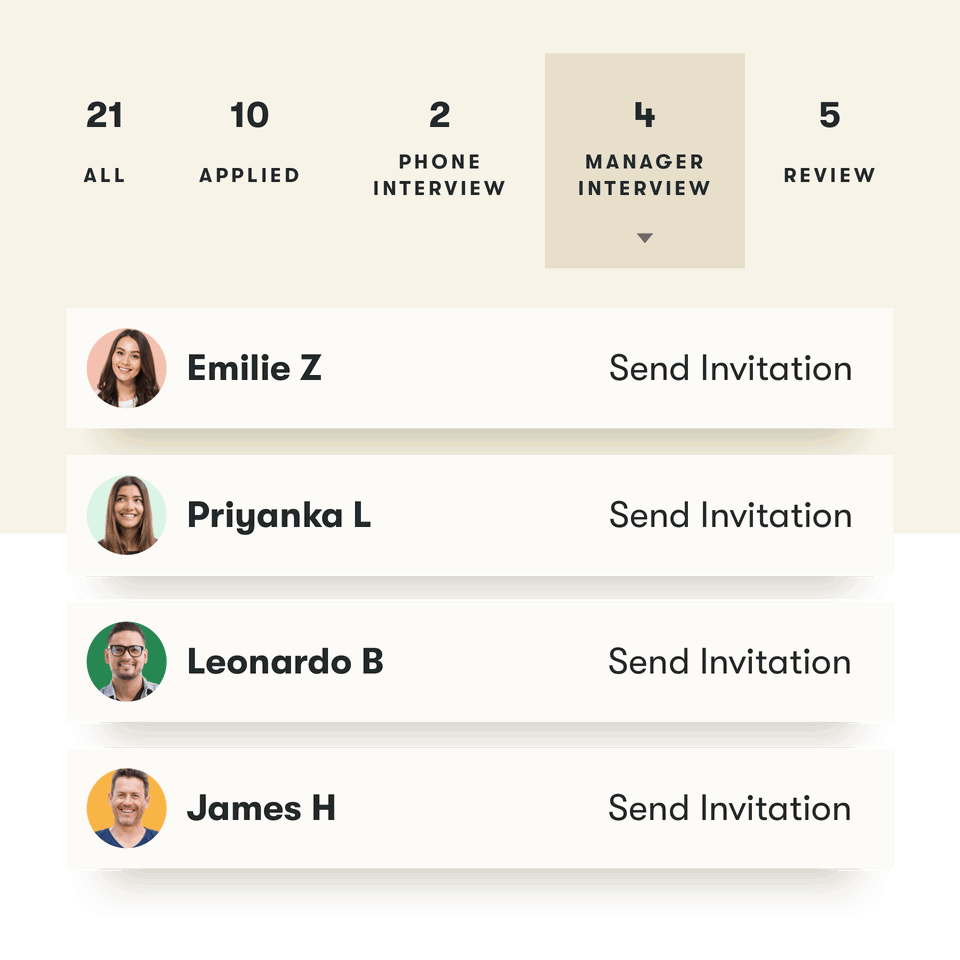 Recruitment Workflow Software | Pinpoint
