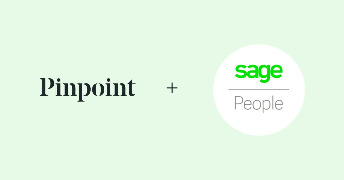 Sage People Applicant Tracking System Integration | Pinpoint