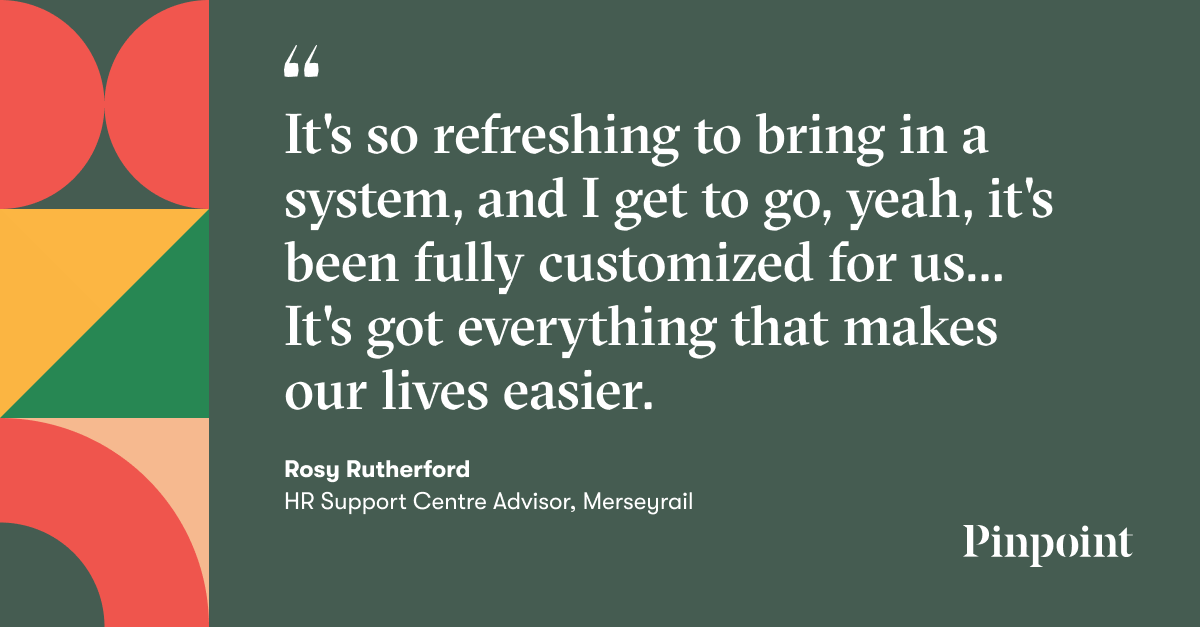 How Merseyrail implemented an ATS hiring managers wanted to use | Pinpoint