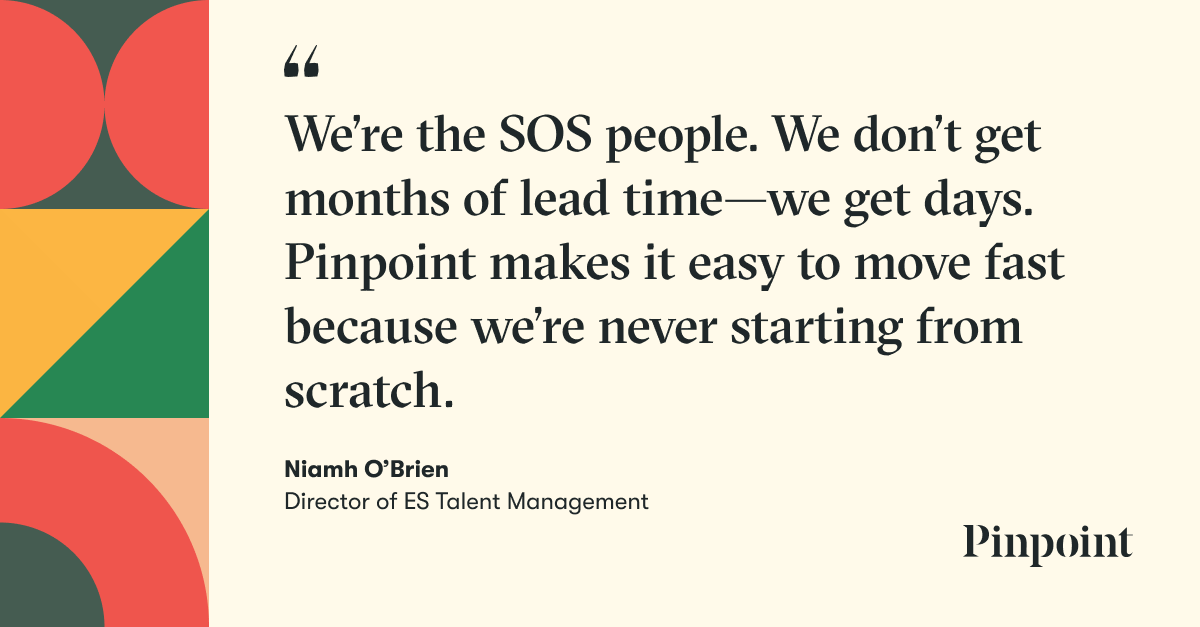 Recruiting 1 CFO or 10 accountants—ES Talent Management has it covered with Pinpoint